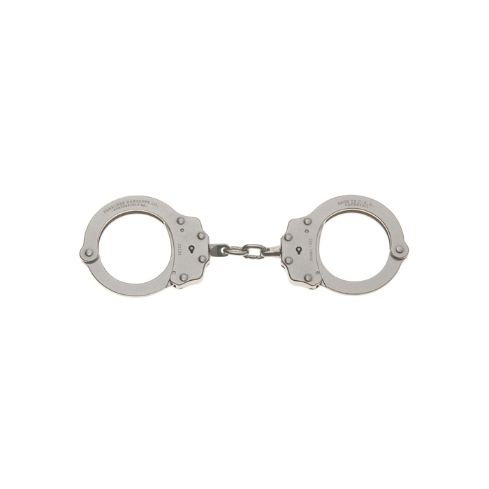 Model 700C Chain Link Handcuffs - Nickel Finish