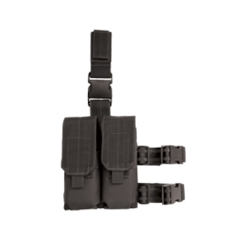 Drop Leg Platform with Attached M4/M16 Double Mag Pouch