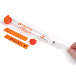 Eva-Safe Syringe Tubes - 12 Pack