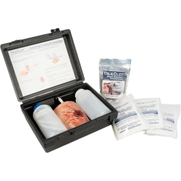 TrueClot Hemorrhage Training Kit - Large Caliber GSW with Bone Insert