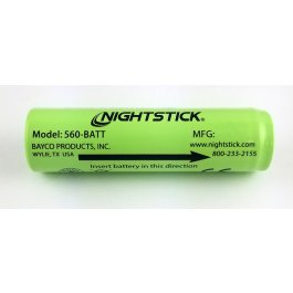 Rechargeable Lithium-Ion Battery for Select Nightstick Flashlights