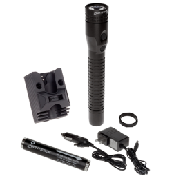 Metal Duty/Personal-Size Dual-Light Rechargeable Flashlight