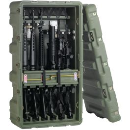 472-M4-M16-6 Mobile Armory Rifle Case