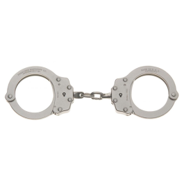 Model 700C Chain Link Handcuffs - Nickel Finish