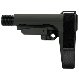 SBA3 STEALTH GRAY, 5-POSITION ADJUSTABLE