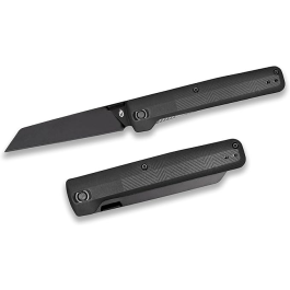 Gerber Gear Pledge Folding Knife - 3.7" Plain Edge Blade - Omni Gray EDC
